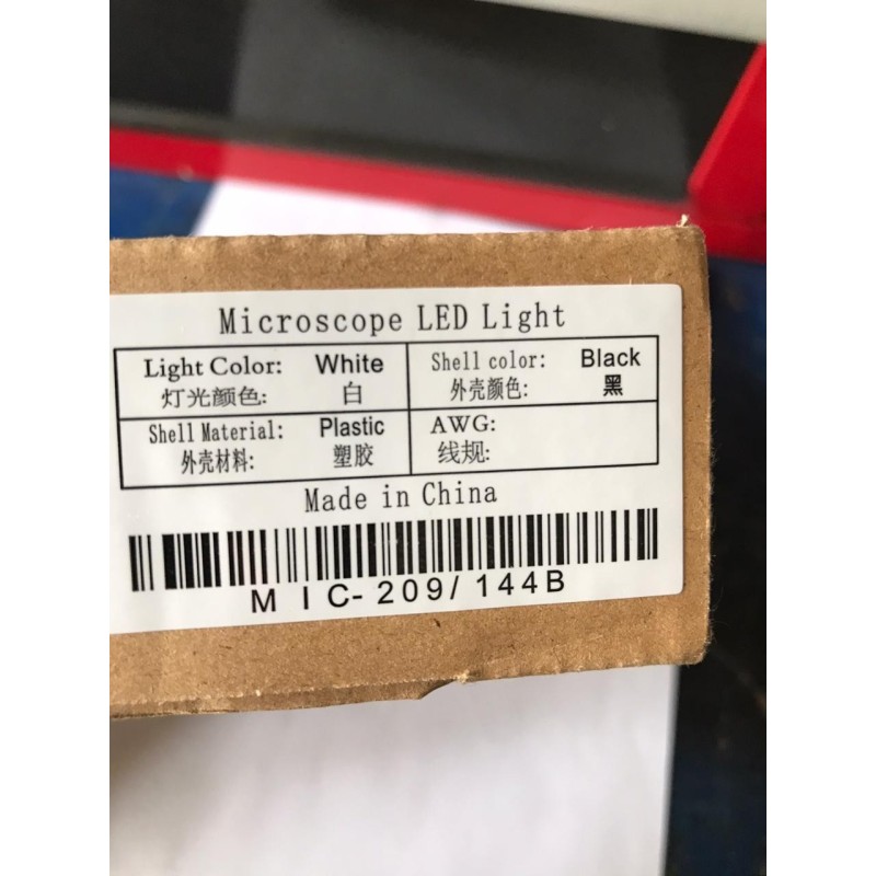 MIC-209/144B Adjustable 144 LED Ring Light for Microscopes