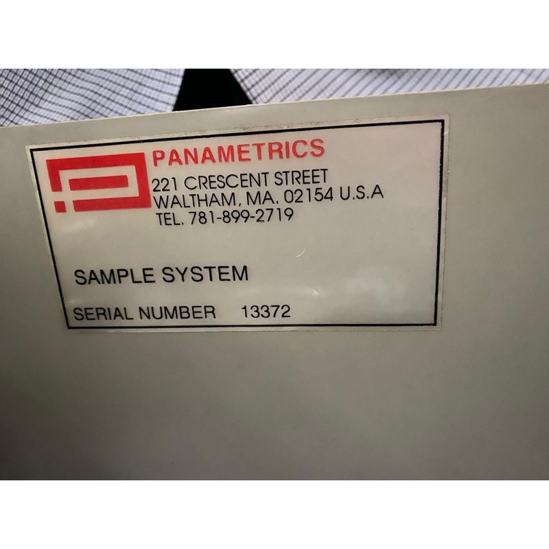 Panametrics Sample System 13372 - Precision Sample Handling for ...