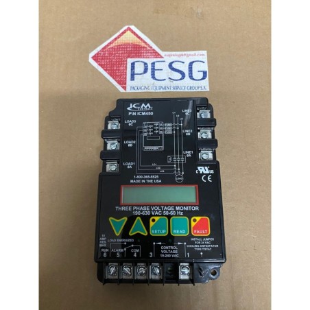 ICM 3-PHASE LINE VOLTAGE MONITOR ICM450
