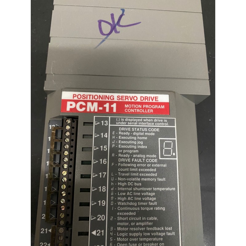 EMERSON POSITIONING SERVO DRIVE PCM-11