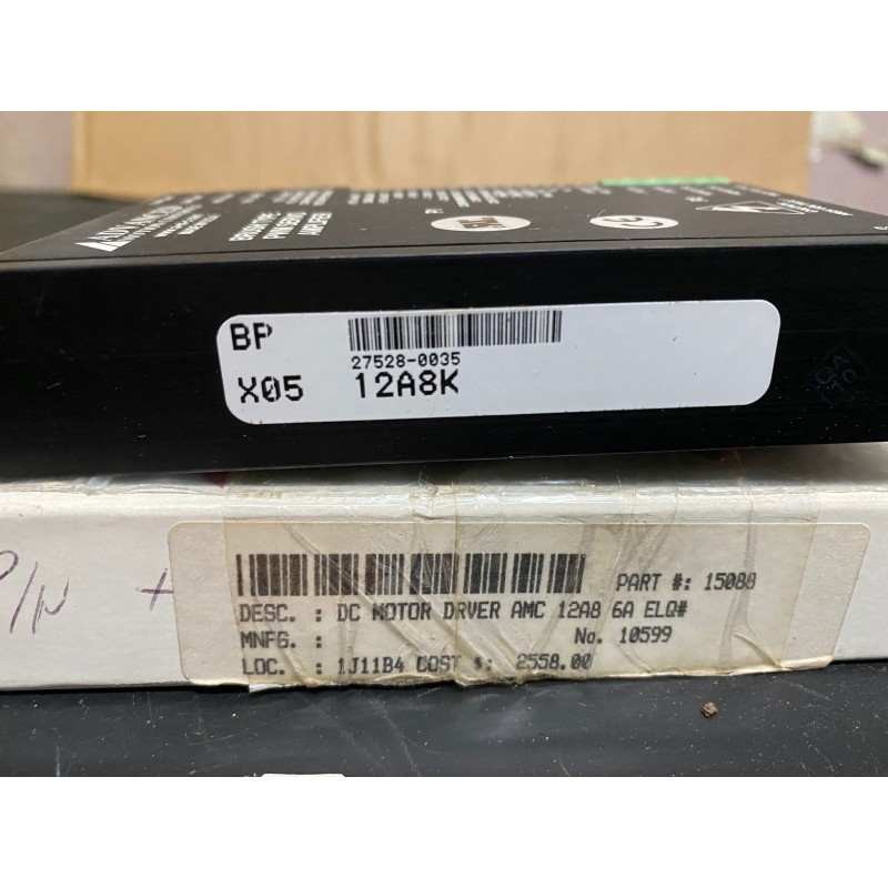 ADVANCED MOTION BRUSH PWM SERVO AMPLIFIER X05 12A8K 27528-0011