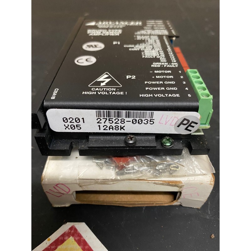 ADVANCED MOTION BRUSH PWM SERVO AMPLIFIER X05 12A8K 27528-0011