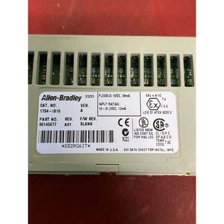 Allen-Bradley 1794-IB16 Series A 16-Point Digital Input Module