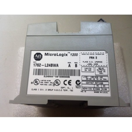 Allen-Bradley 1762-L24BWA MicroLogix 1200 PLC Controller