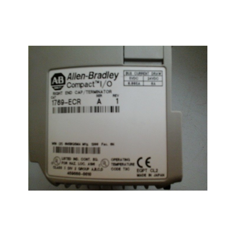 Allen-Bradley 1769-ECR Series A Compact I/O Right End Cap/Terminator