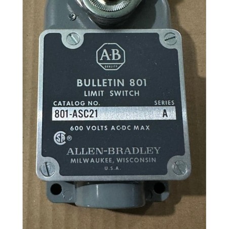 Allen-Bradley 801-ASC21 Series A – General-Purpose Roller Lever Limit ...
