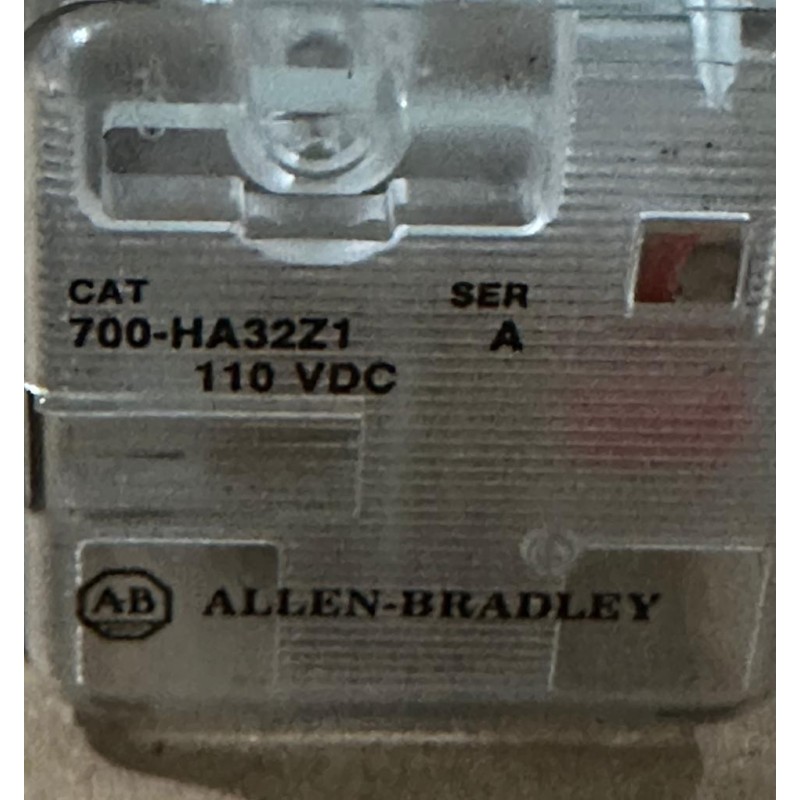 Allen-Bradley 700-HA32Z1 Series A DPDT Relay 110V DC 10A