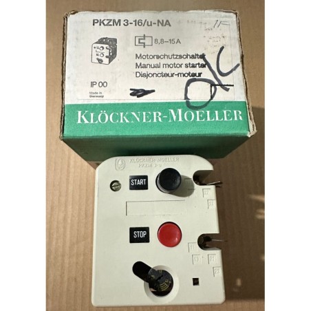 Klockner Moeller PKZM3-16/U-NA Motor Protective Circuit Breaker