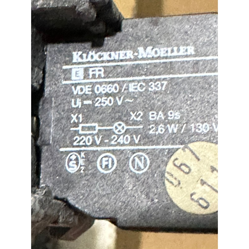 KLOCKNER MOELLER E FR: Advanced Electronic Overload Relay