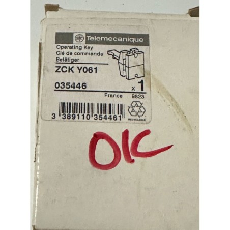 Telemecanique ZCK Y061 Operating Key – Reliable Actuation for XCKJ ...