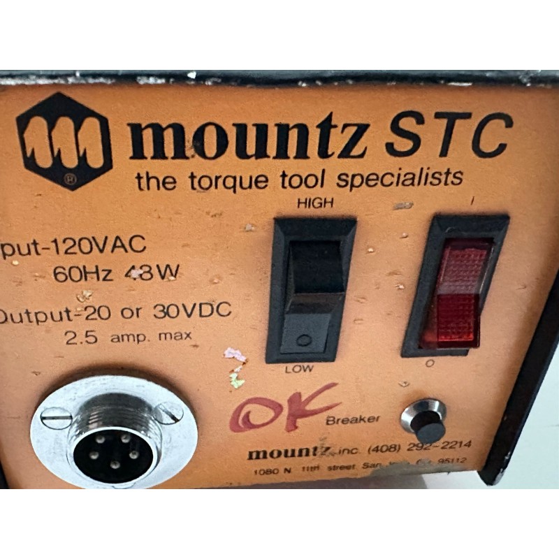 Mountz STC Series Power Supply Controllers – Precision Torque Control ...