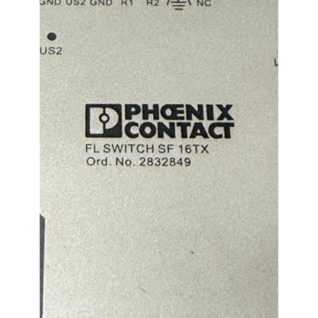 Phoenix Contact FL SWITCH SF 16TX – 16-Port Industrial Ethernet Switch