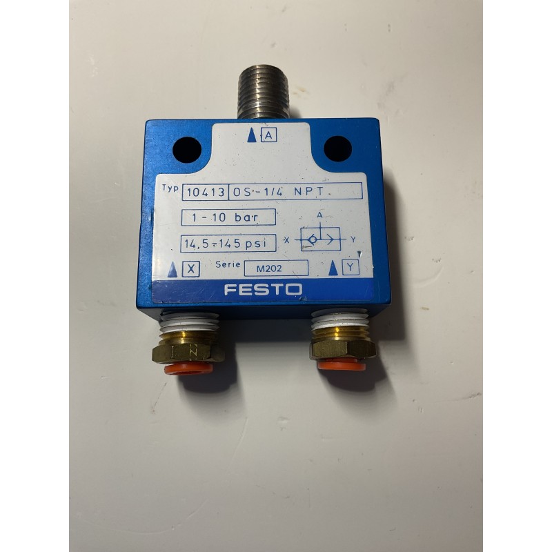FESTO OS-1/4-NPT OR Gate – Pneumatic Signal Combiner