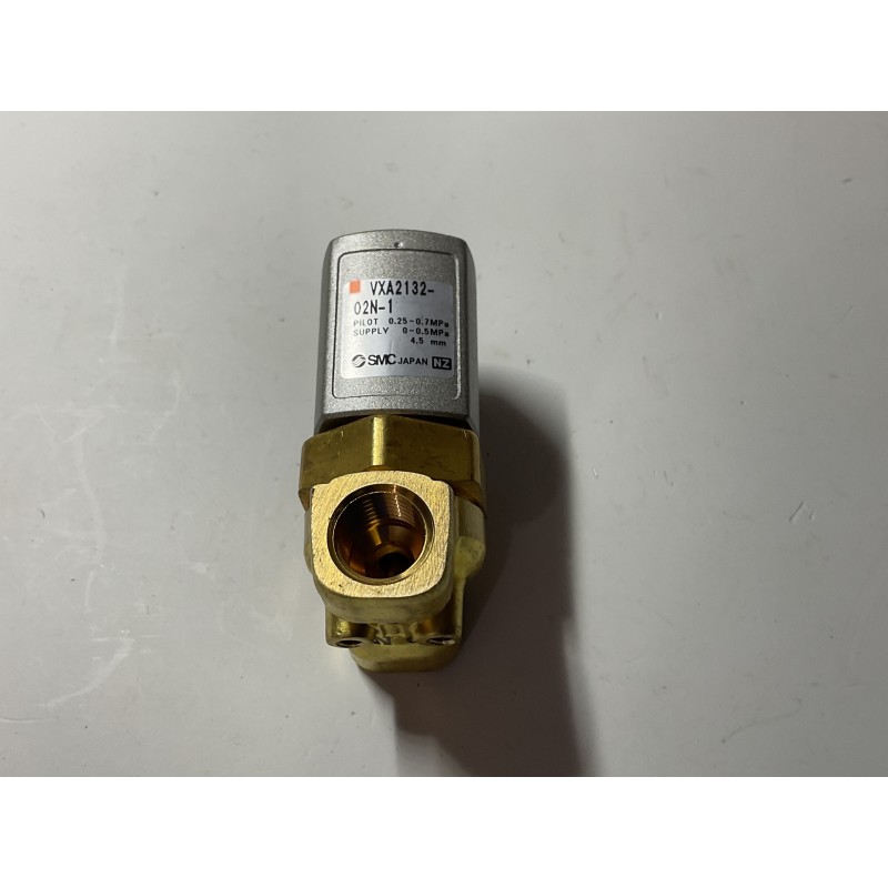 SMC VXA2132-02N-1 Air Pilot Valve – 1/4" NPT, Brass, NC