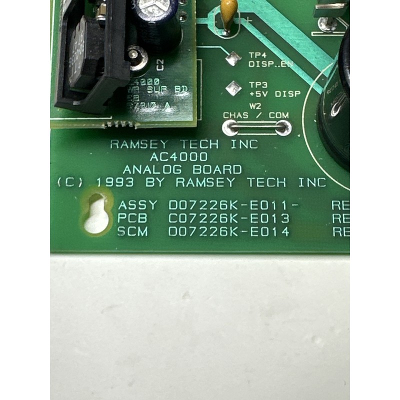 Ramsey Tech AC4000 Analog Board - Precision Signal Processing for ...