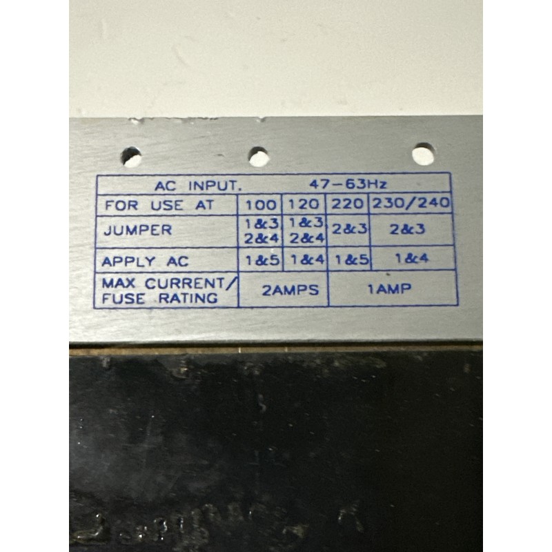 Power-One HCAA-60W-A Triple Output Linear Power Supply