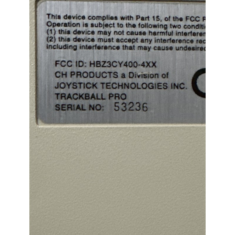 Lorad HBZ3CY400-4XX Trackball for Mammography Systems – Specifications ...