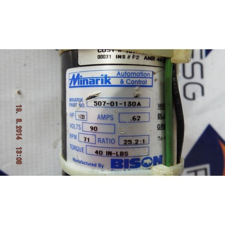 MINARIK DC MOTORREDUCTOR 507-01-130A