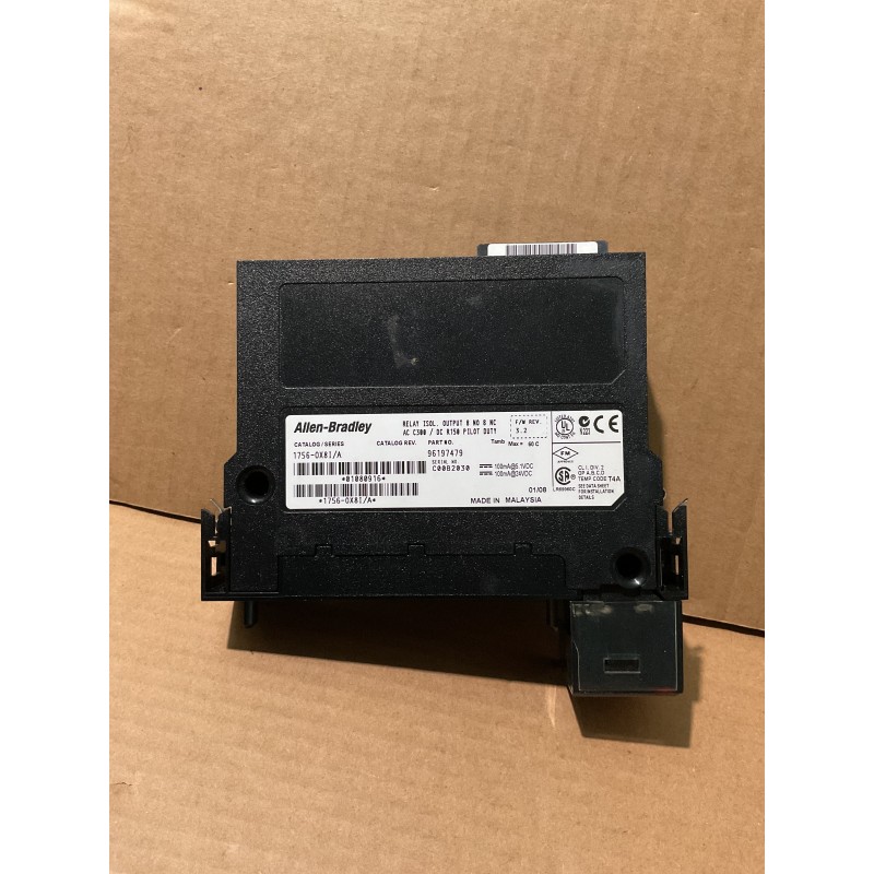 Allen-Bradley 1756-OX8I Series A – 8-Channel Isolated Relay Output Module