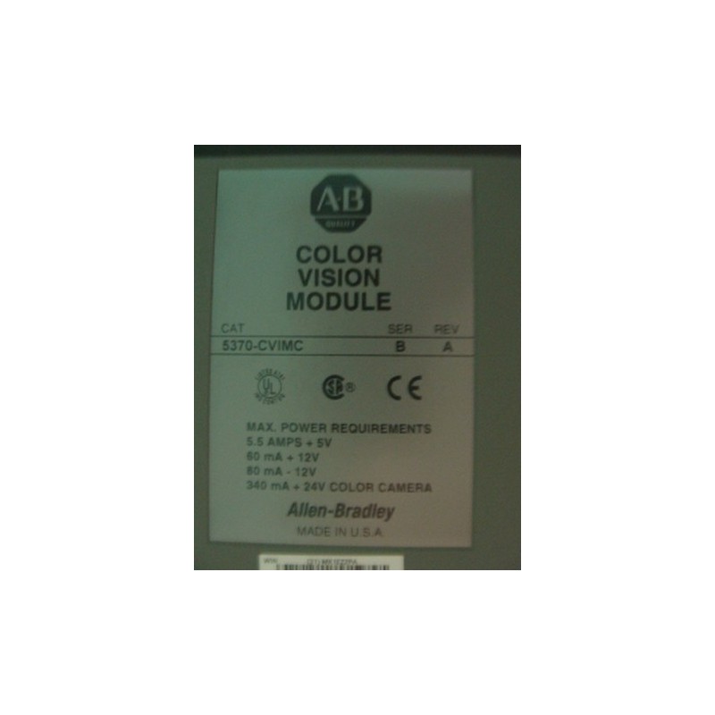 Allen-Bradley 5370-CVIMC Color Vision Module – Advanced Machine Vision ...