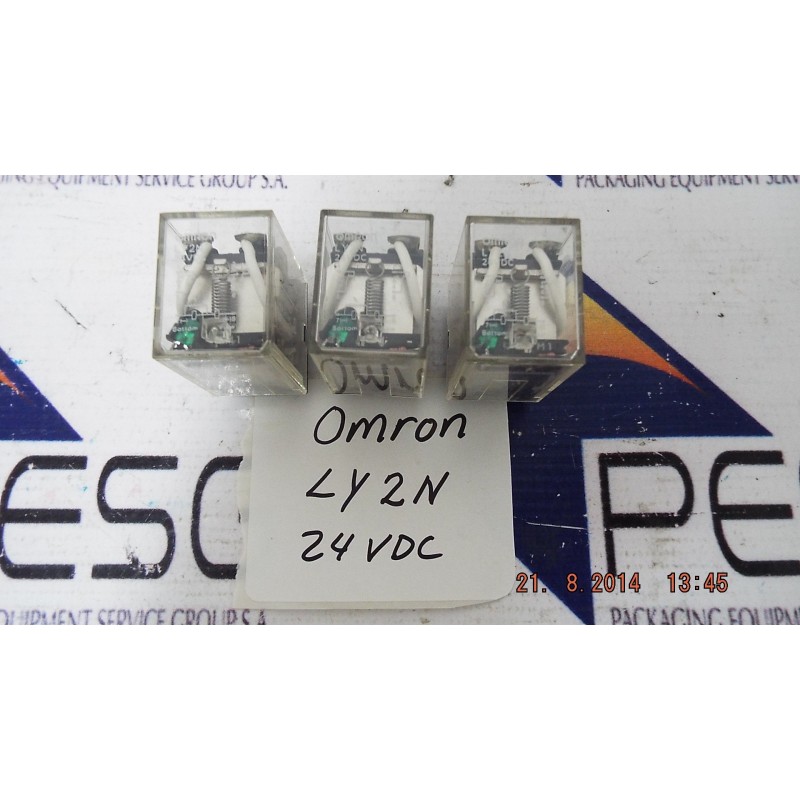 "Omron LY2N Relay - 110/120V AC, DPDT, Compact High-Performance Devic