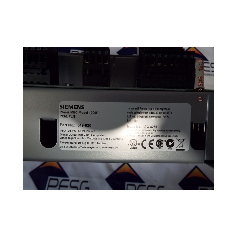 Siemens Power MEC 1200F PXM – Advanced Energy Monitoring and Control Device