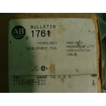 Allen-Bradley 1761-HHP-B30 Series A Hand-Held Programmer for MicroLogix ...