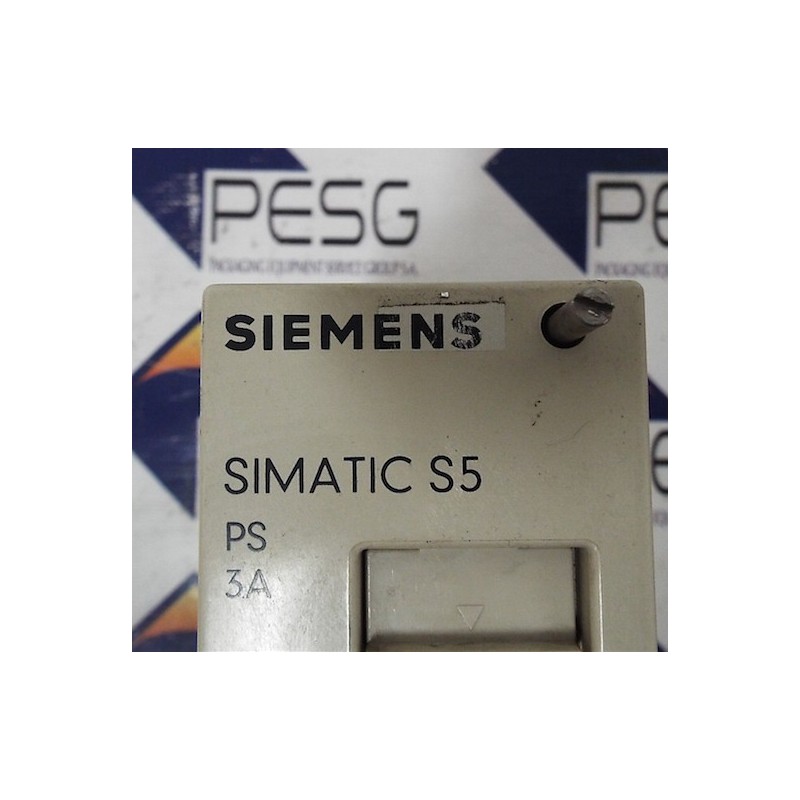 Siemens Simatic S5 Automation System | MODEL: Simatic S5