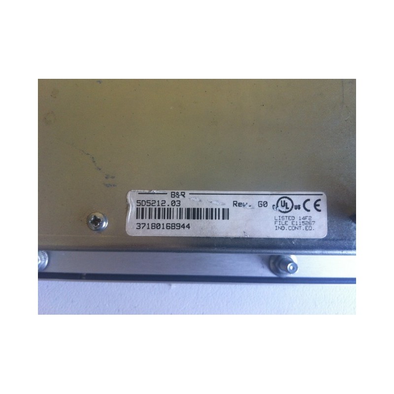 B&R CTS 15 5D5212.03 Operator Panel – 15" Industrial Touchscreen