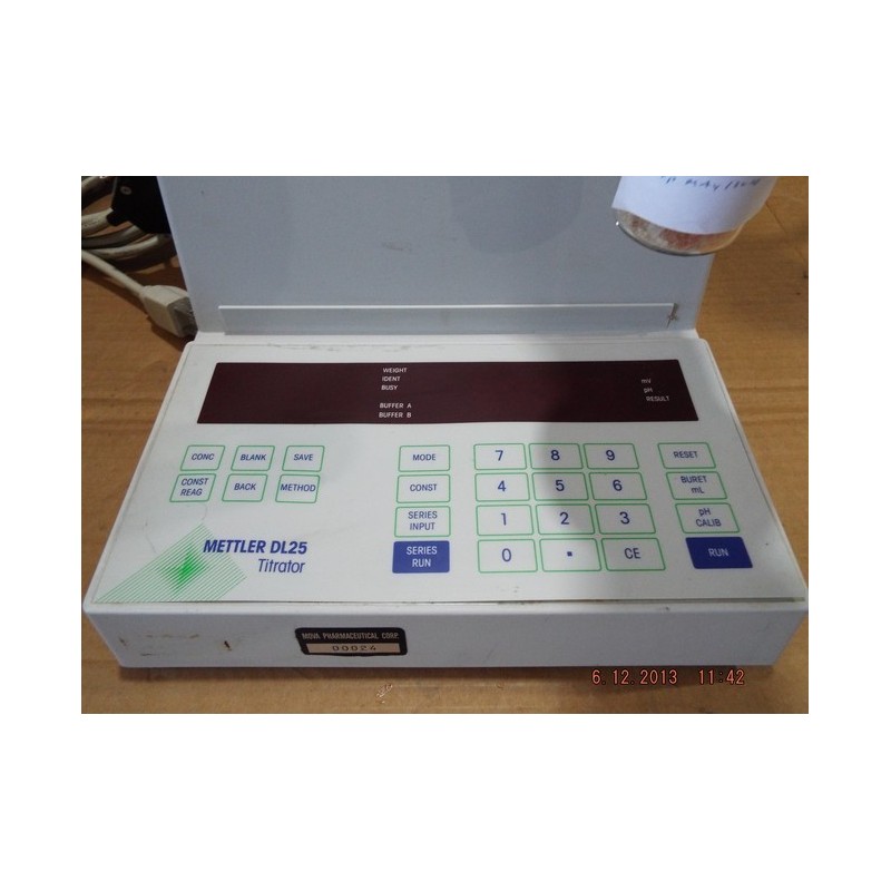 Mettler Toledo DL25 Titrator – Automated Precision for Laboratory ...