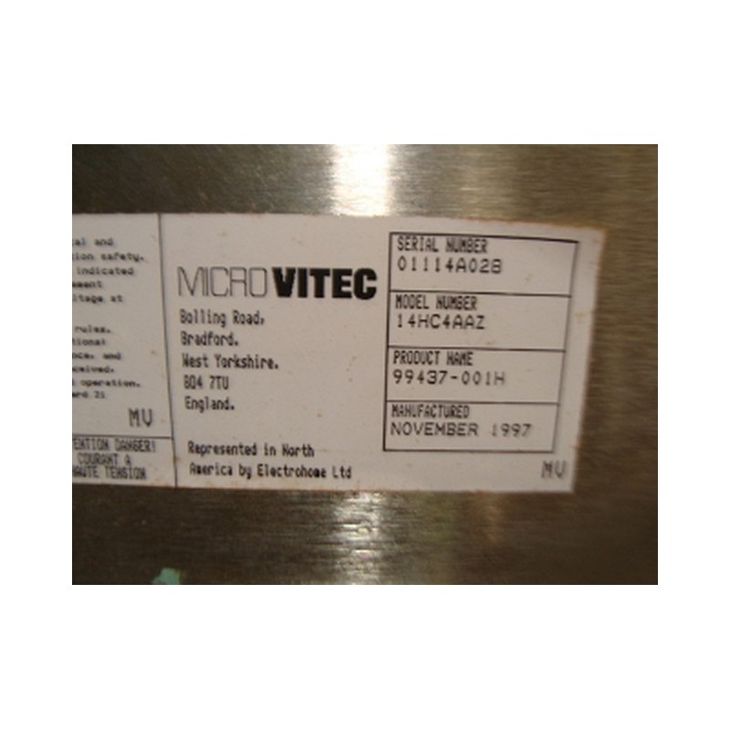 Micro Vitec 14HC4AAZ Operator Panel