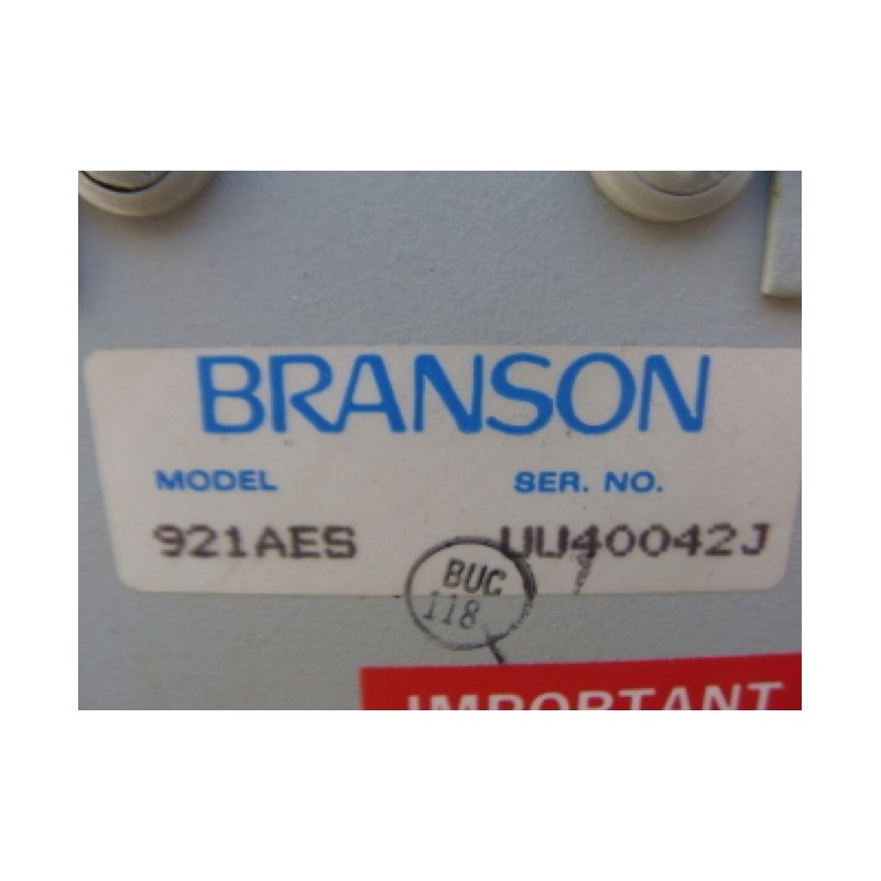 Branson 900 AES Series Actuator - Precision Ultrasonic Actuator