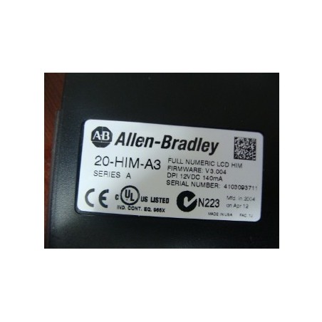 Allen-Bradley 20-HIM-A3 Series A Full-Numeric LCD Human Interface Module