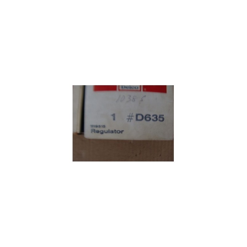 DELCO D635 REGULATOR