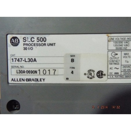 Allen-Bradley 1747-L30A SLC 500 Fixed Controller