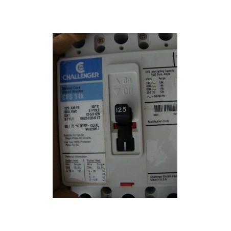 "Challenger 14K Circuit Breaker: Compact, High-Safety, 14,000 AIC Rat