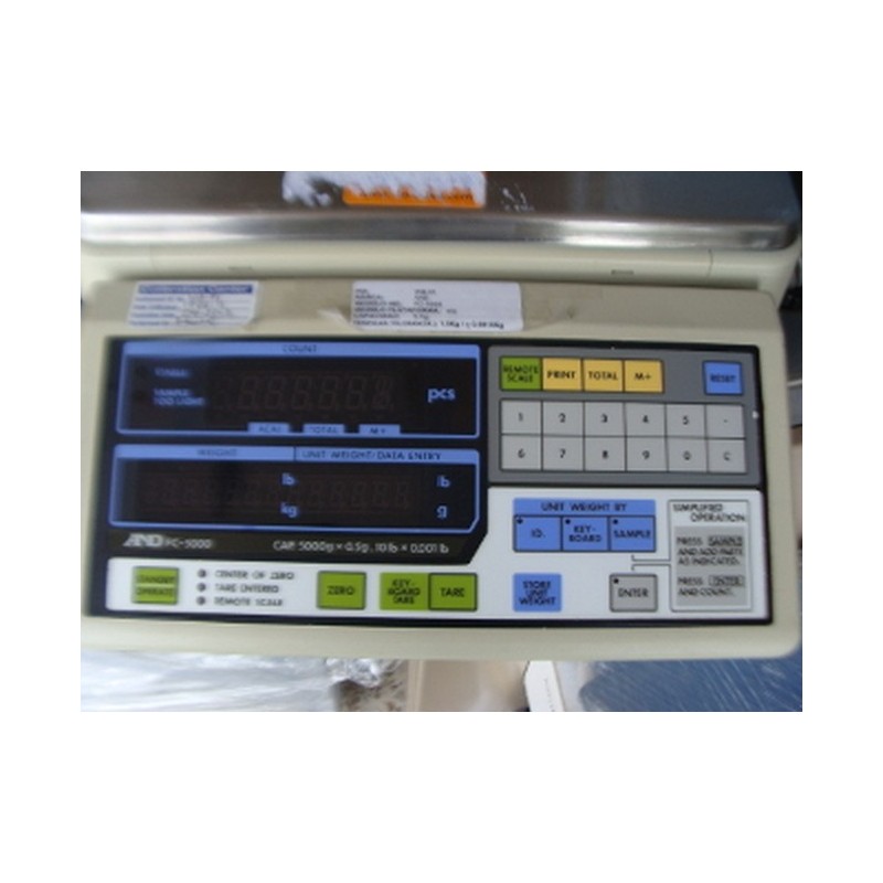 A&D FC-5000i Counting Scale – High-Resolution 5 kg Capacity